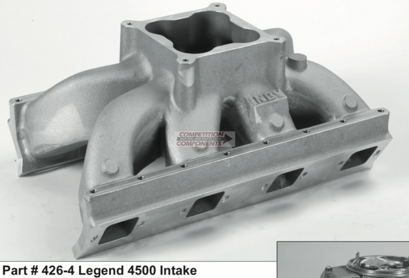 Indy Large Volume HEMI Single Plane 4500 Intake | BuyRacingParts.com