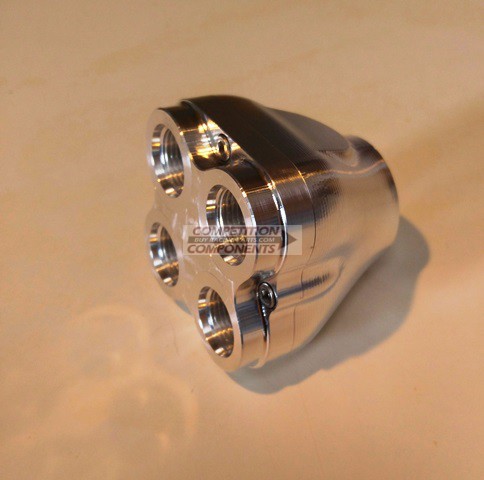 Marcella Manifolds 4-1 Billet Water Manifold | BuyRacingParts.com
